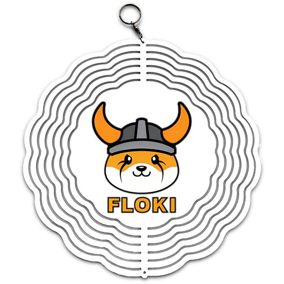 Design | Floki Coin Digital Currency Logo Design Wind Spinner | Poshmark